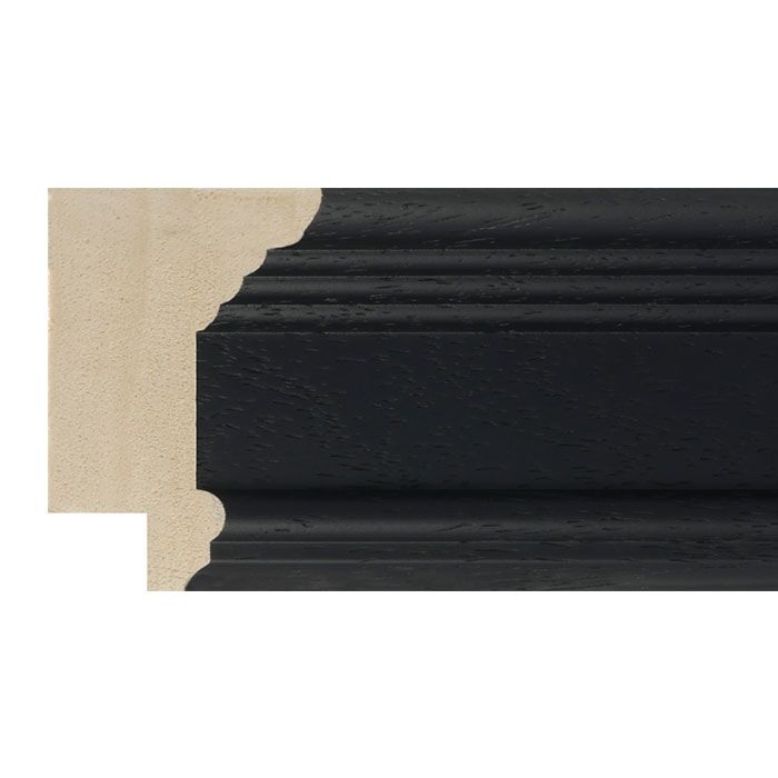 52x35mm Black Casterbridge Step Moulding