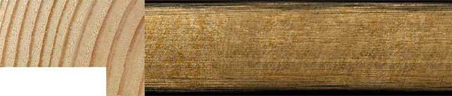 20x30mm Bronze Linear Flat Moulding FSC