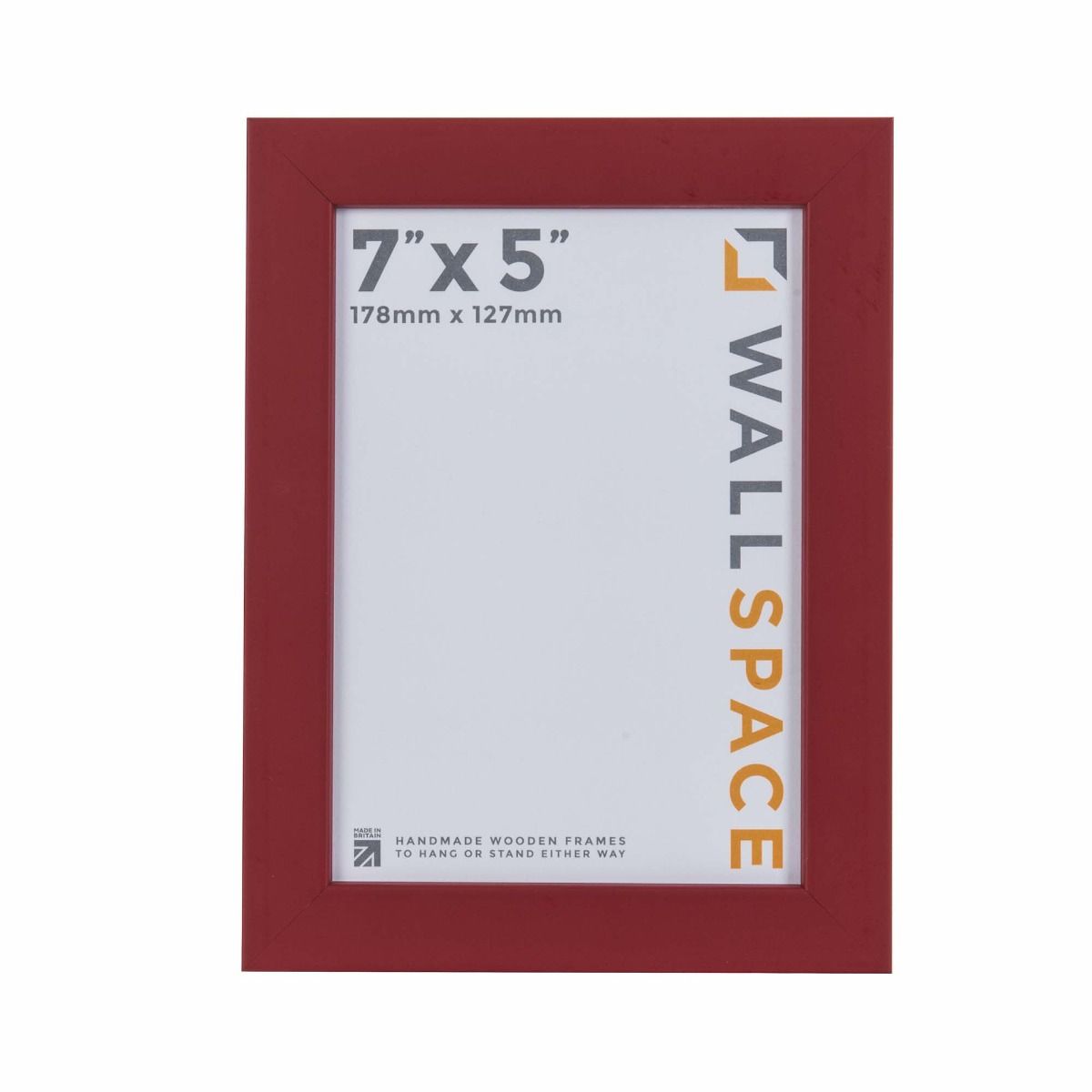 7 x 5 Dark Red Photo Frame - Trade Prices, Buy Online!
