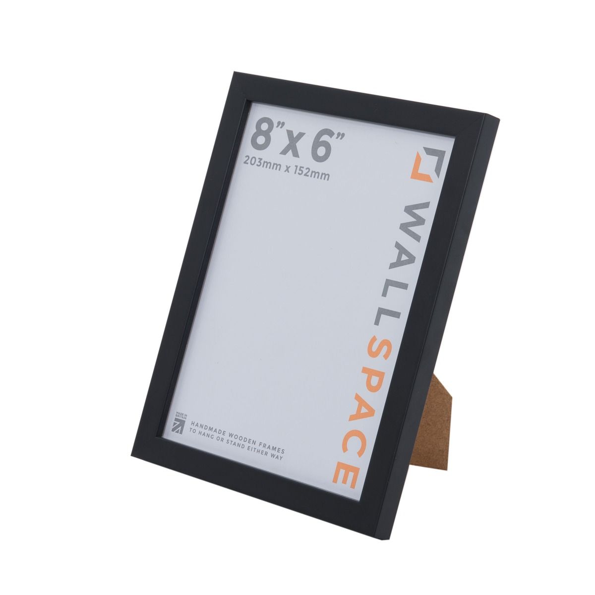 Matt Black Photo Frame - 8" x 6" - Trade Prices, Buy Online!