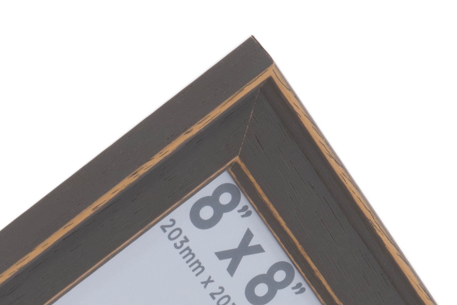 Vintage Shabby Chic Grey Photo Frame - 8" x 8" - Trade Prices, Buy Online!