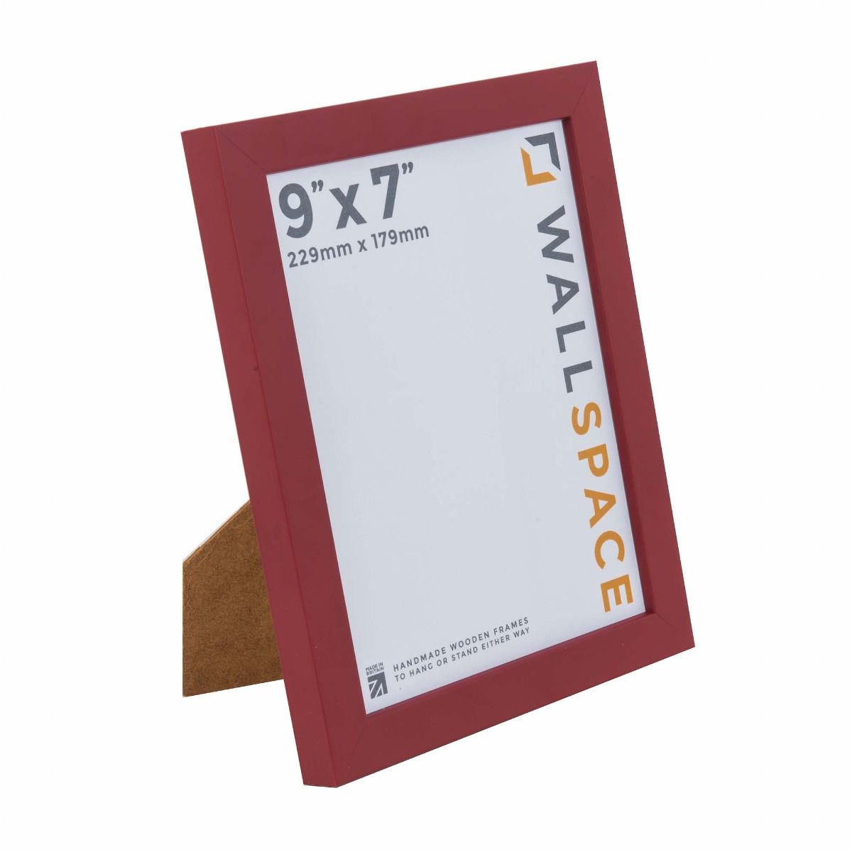 9 x 7 Dark Red Photo Frame - Trade Prices, Buy Online!