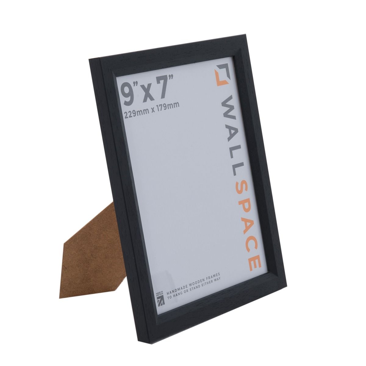 Bevelled Black Photo Frame - 9" x 7" - Trade Prices, Buy Online!