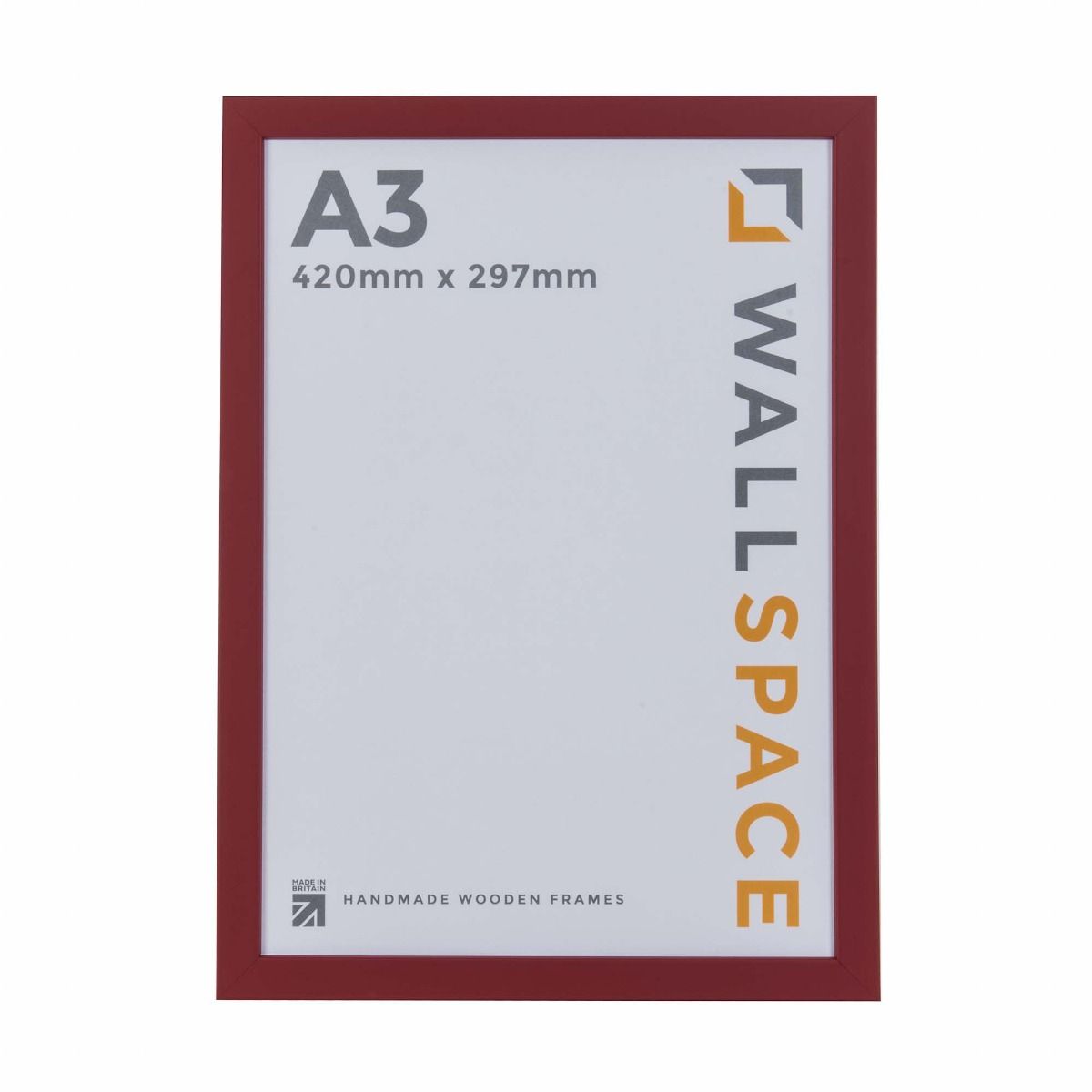 A3 Dark Red Picture Frame - Trade Prices, Buy Online!