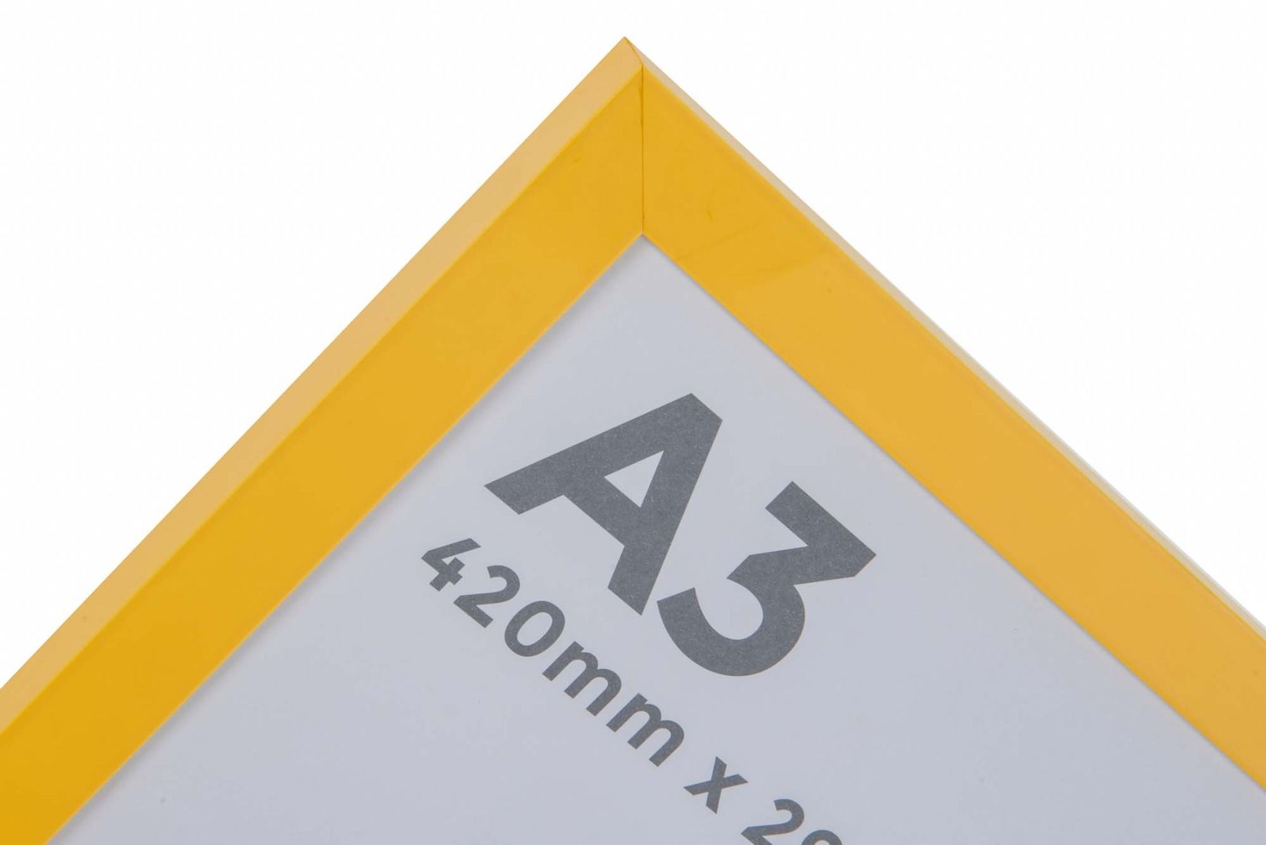 A3 Yellow Picture Frame - Trade Prices, Buy Online!