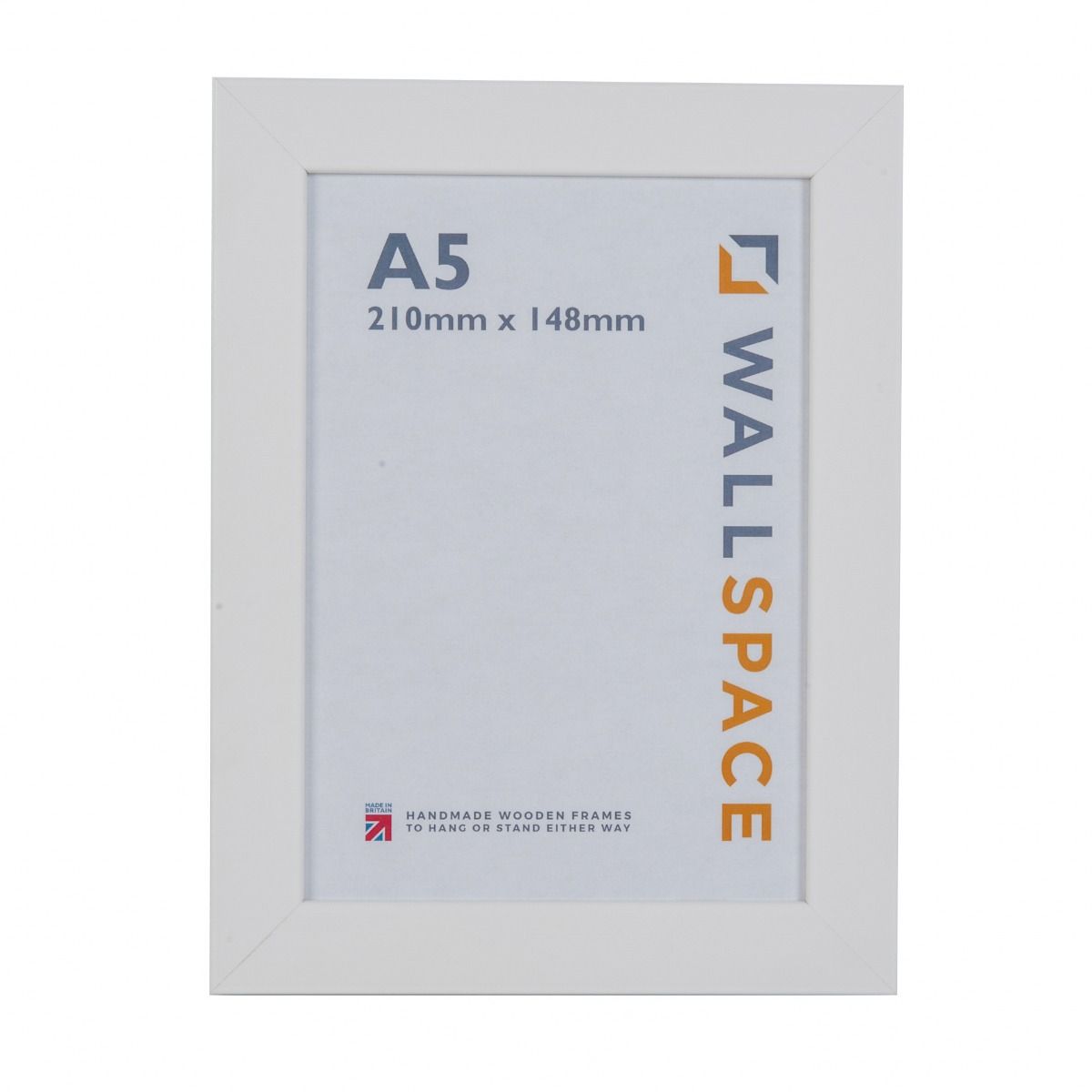 A5 Smooth Matt White Photo Frames