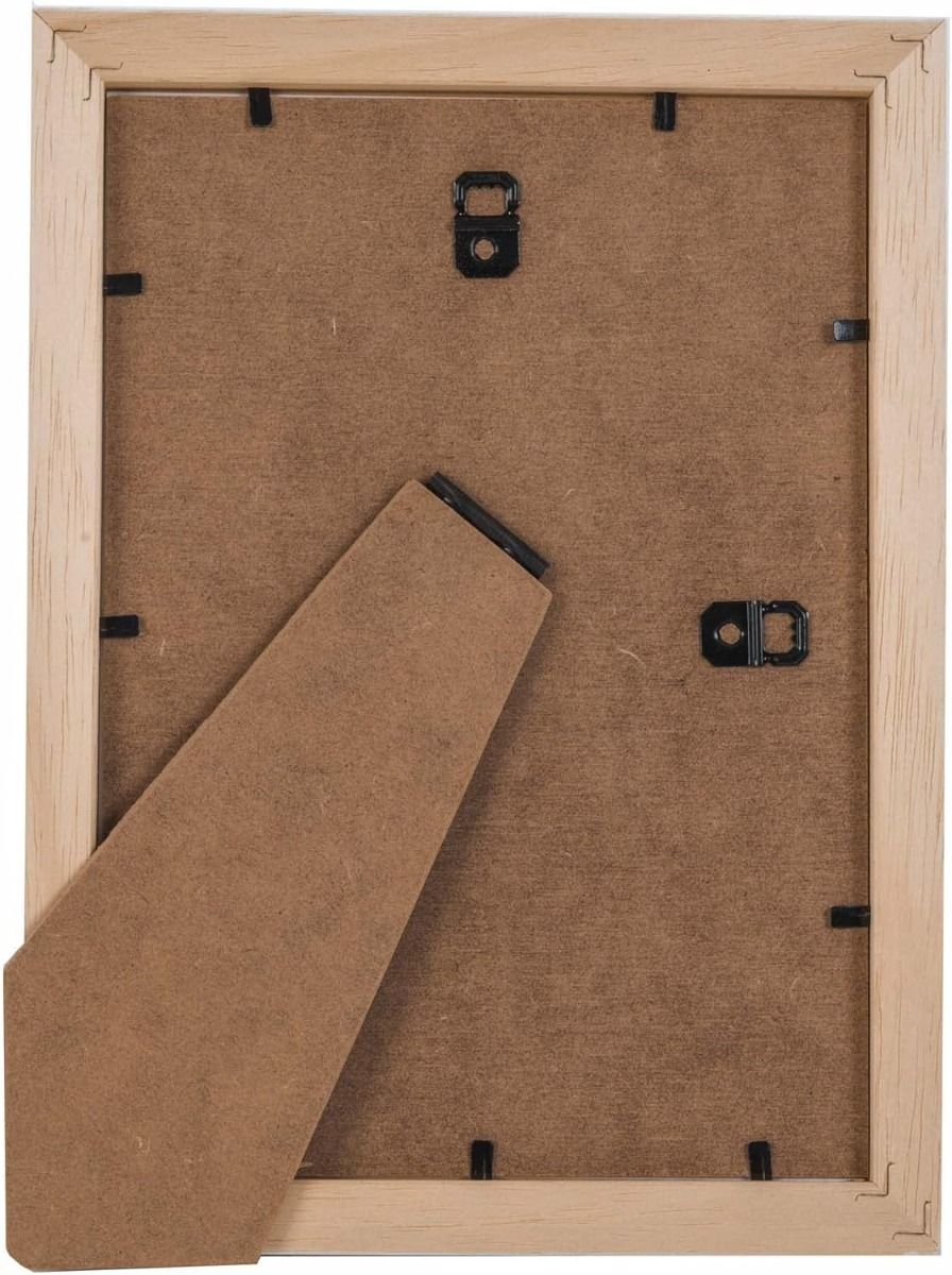 A5 Bevelled White Photo Frames