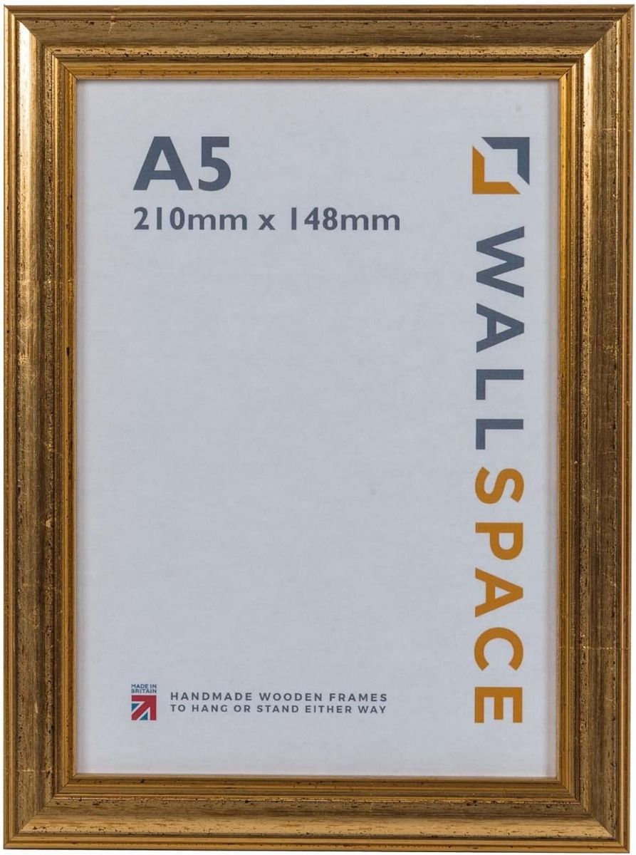 A5 Gold Photo Frame - 210x148