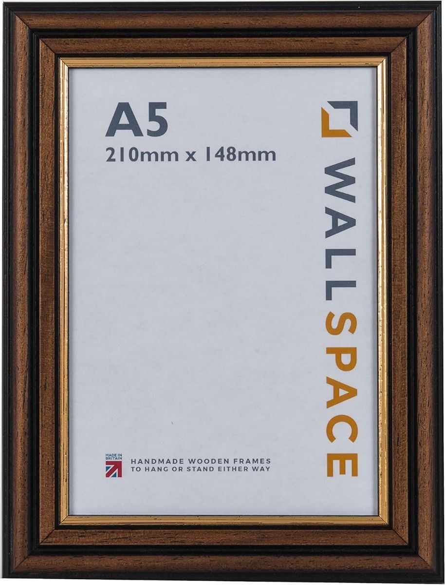 A5 - Traditional Brown Frame - 210x148