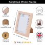 Solid Oak Photo Frame - 7" x 5" - Trade Prices, Buy Online!