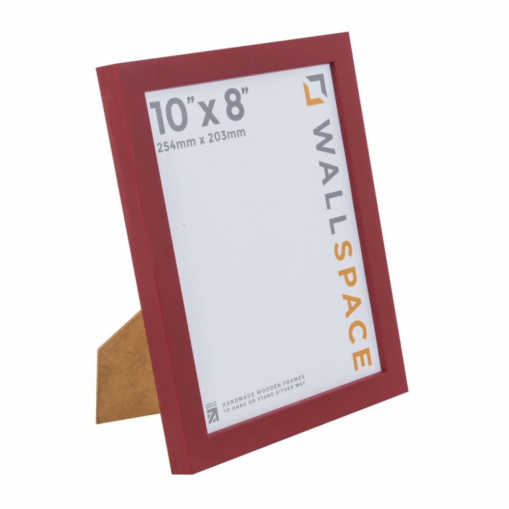 10 x 8 Dark Red Photo Frame - Trade Prices, Buy Online!