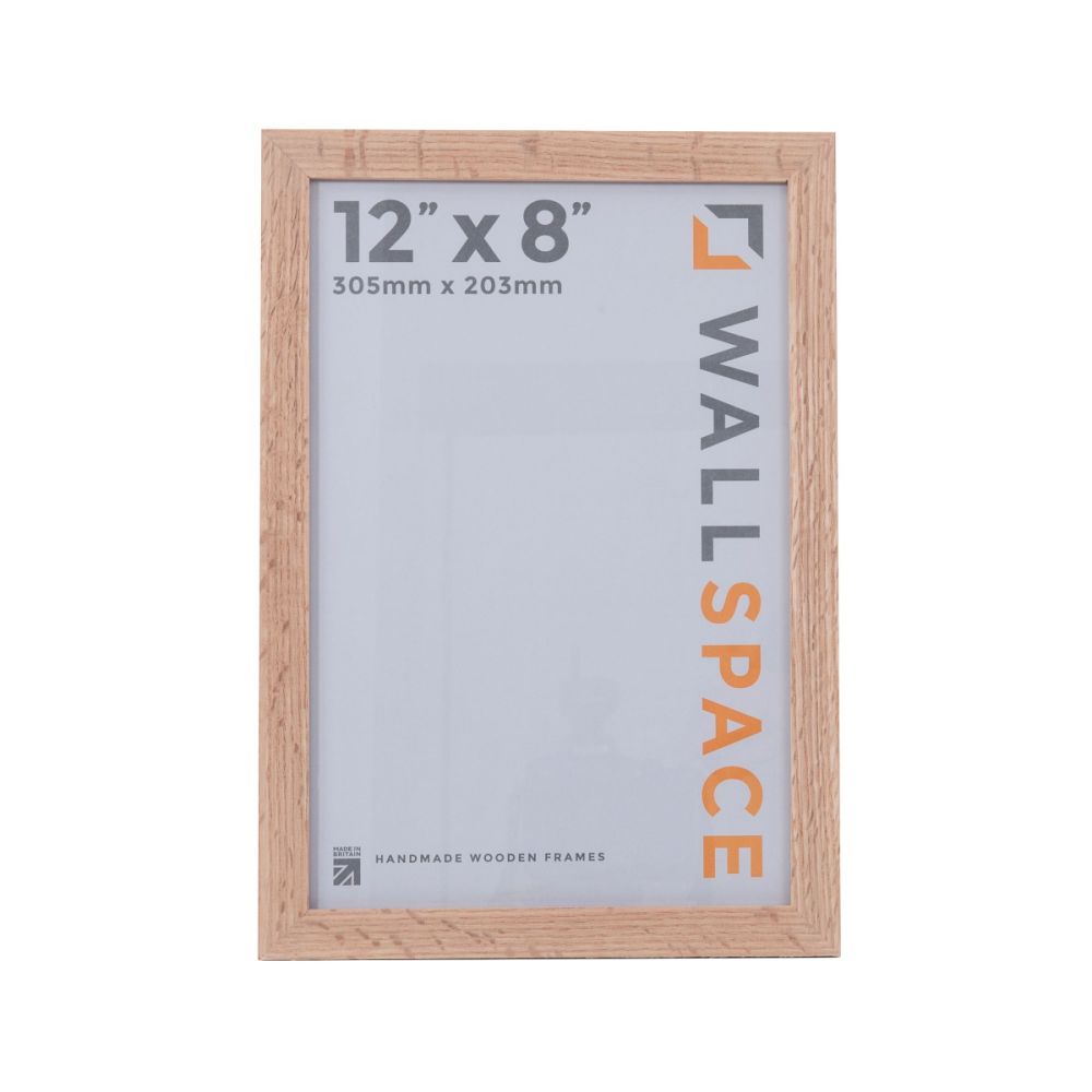 Solid Oak Photo Frame - 12" x 8" - Trade Prices, Buy Online!