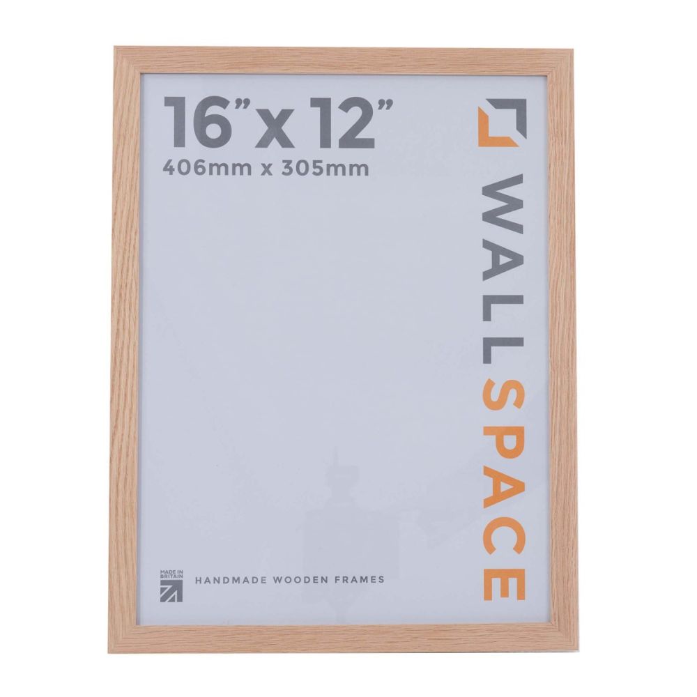 Solid Oak Photo Frame - 16" x 12" - Trade Prices, Buy Online!