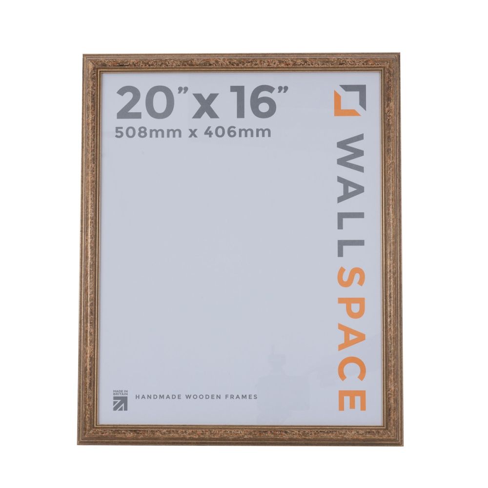 Speckled Gold Wooden Photo Frame - 20" x 16" - Trade Prices, Buy Online!